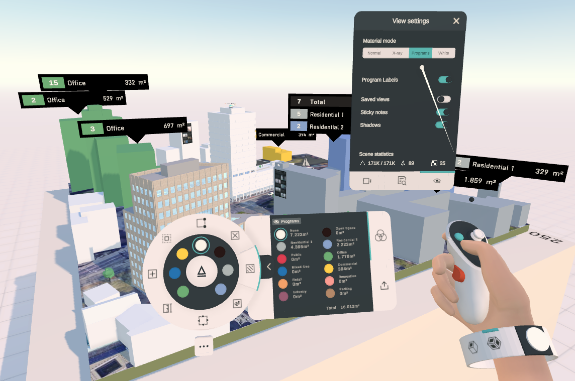 Review panel – Arkio