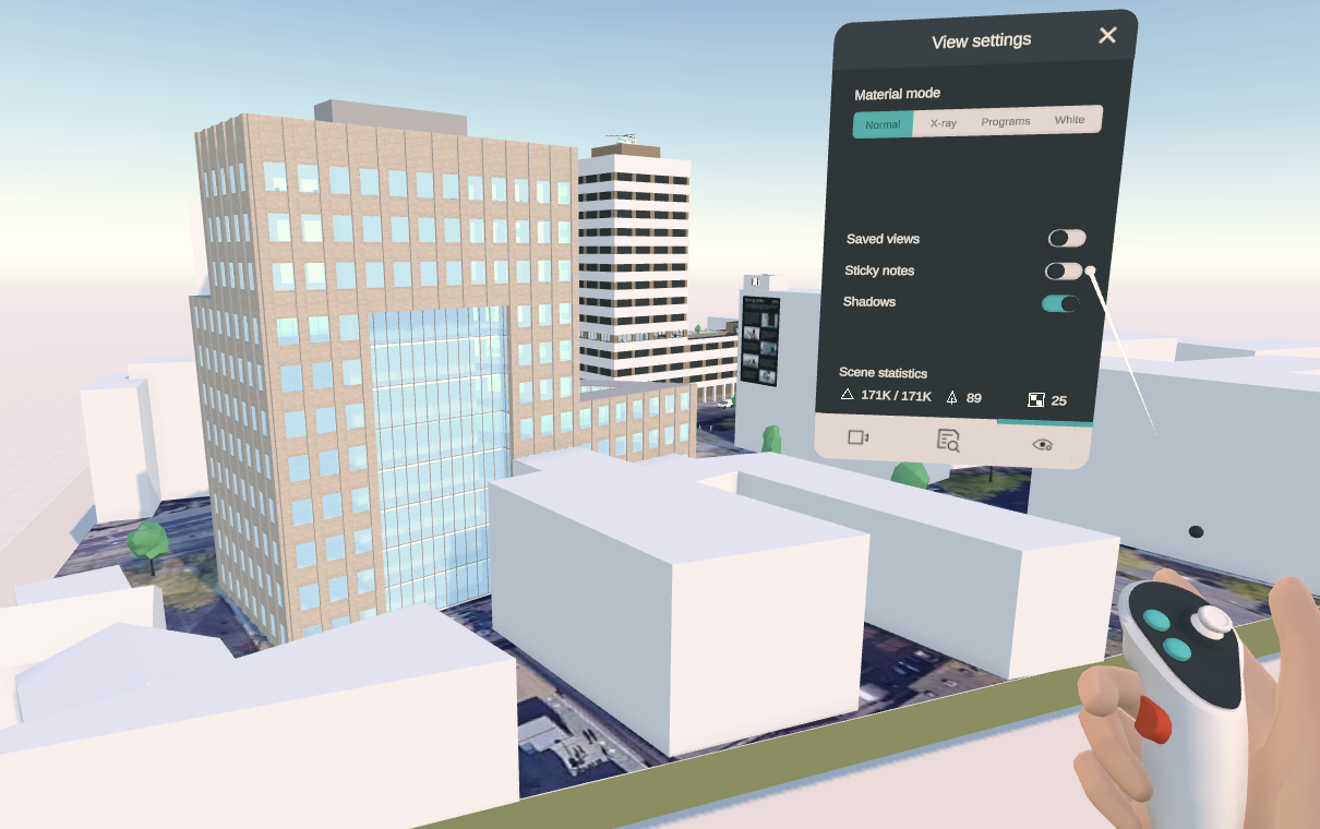 Review panel – Arkio