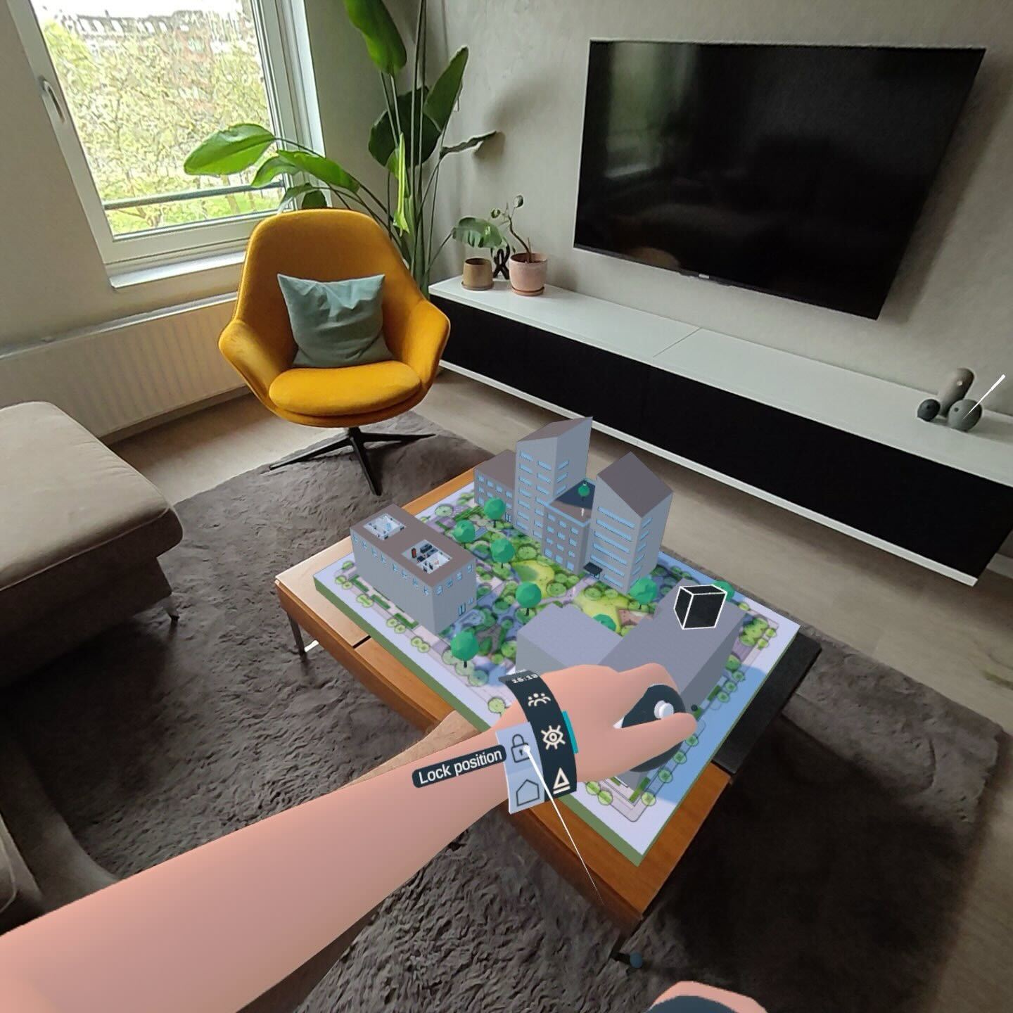 Aligning and locking your scene in mixed reality – Arkio