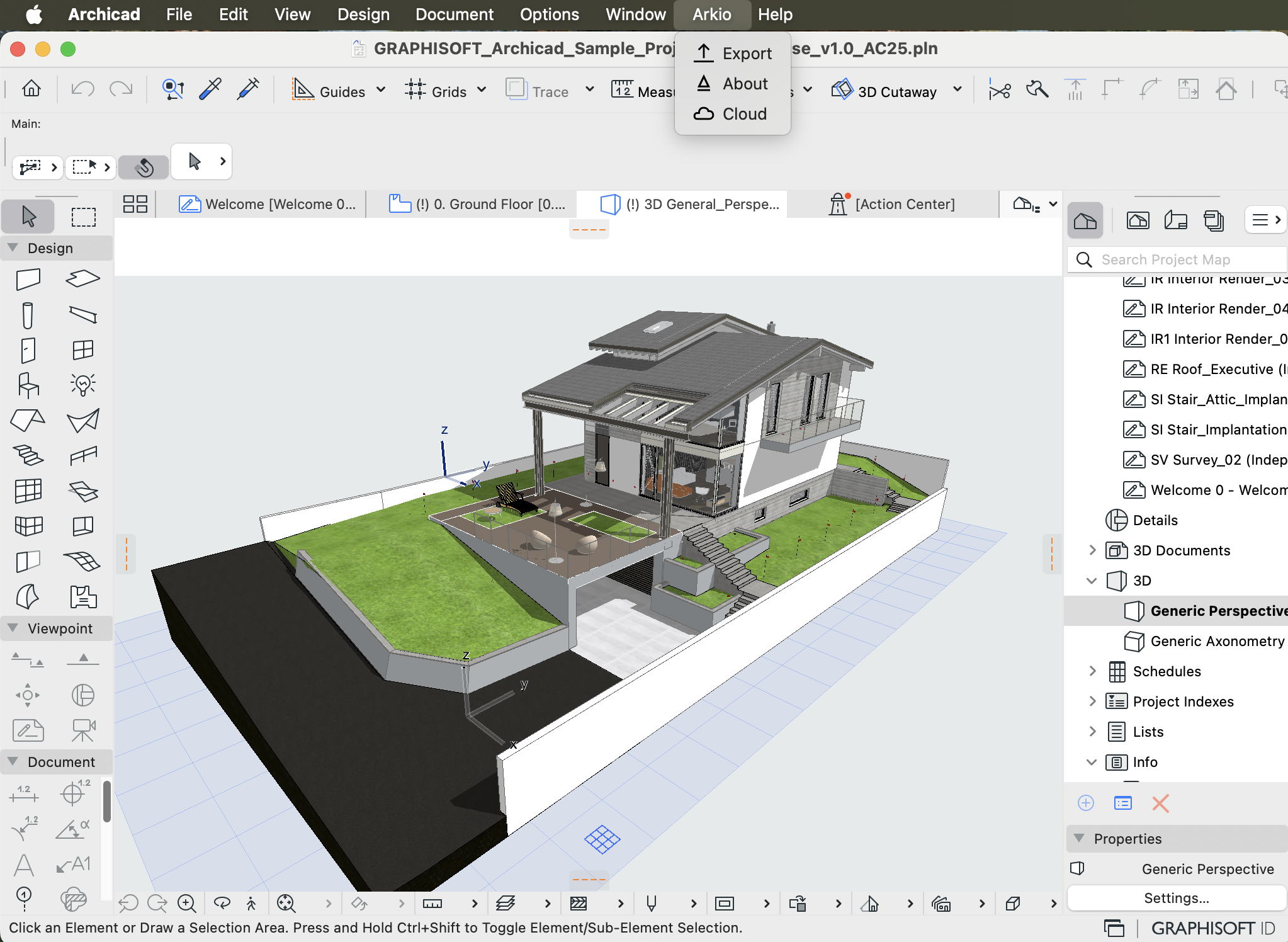 Installing the Archicad for Mac plugin – Arkio