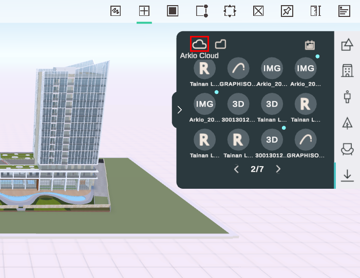 Arkio Cloud portal – Arkio